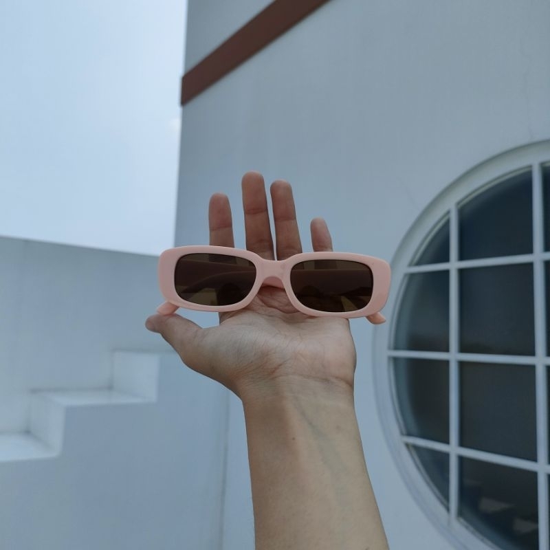 Jual CLAY - Kacamata Anak Persegi Panjang Rectangle Retro Bingkai Besar ...