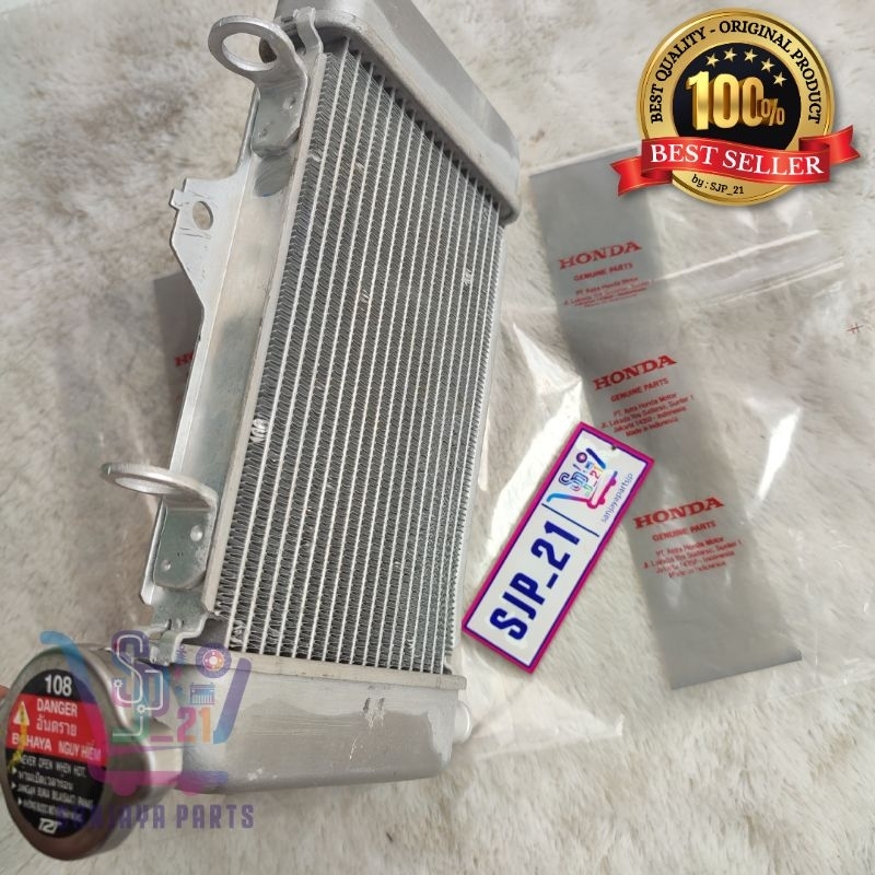 Jual radiator pendingin mesin honda sonic 150 supra gtr 150 kode part ...