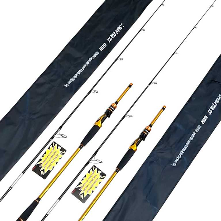 Jual Joran Pancing Jigging Tornado Ocean Jig II Bahan carbon solid ...