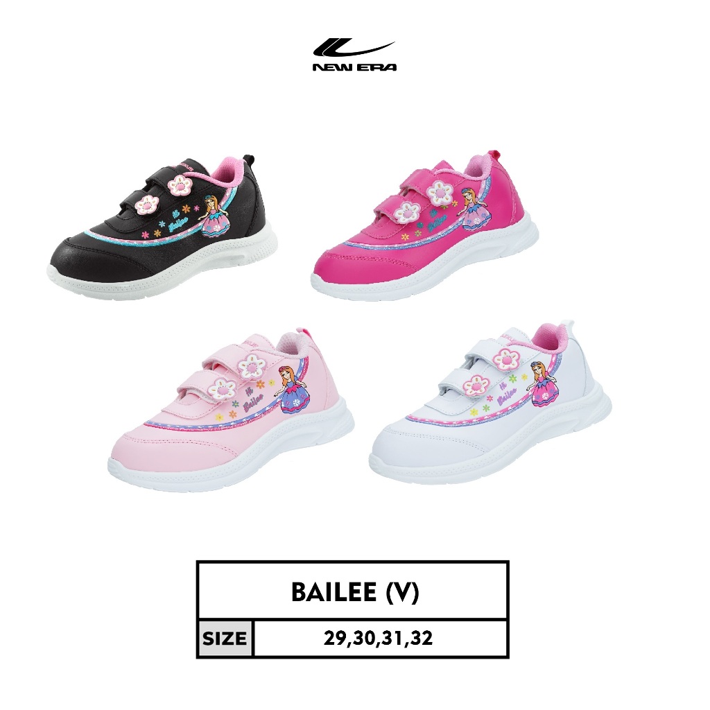 Jual SEPATU ANAK CEWEK NEW ERA INJECTION BAILEE 29-32 | Shopee Indonesia