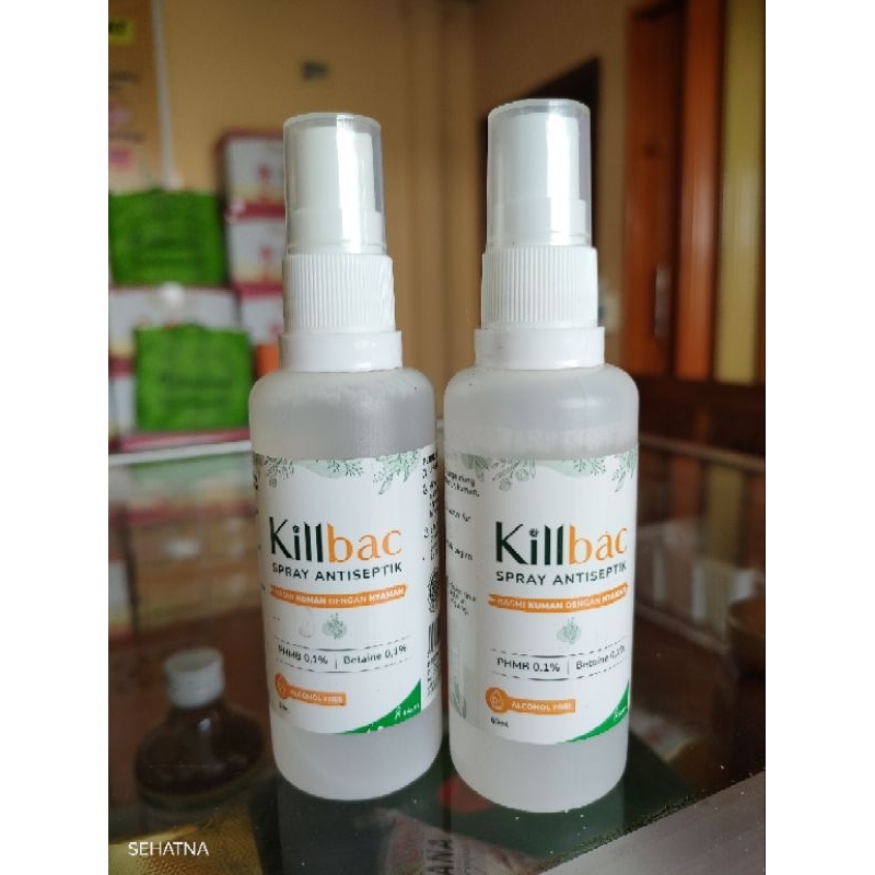 Jual Killbac Sabun Luka Spray 60 ml Sabun Antiseptik | Shopee Indonesia