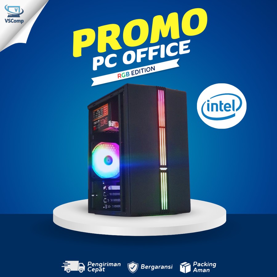 Jual PC Rakitan Kantor Intel Core i5 10400 - 8GB - with SSD 240GB ...