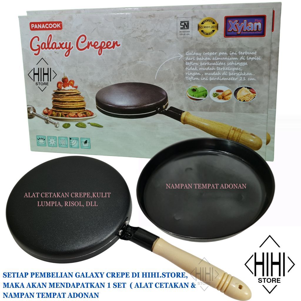 Jual Galaxy Crepe Maker / crepes / creper / crepper / wajan Kwalik ...