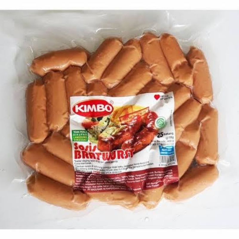 Jual Sosis Kimbo Cocktail 450gram isi 25 pcs | Shopee Indonesia
