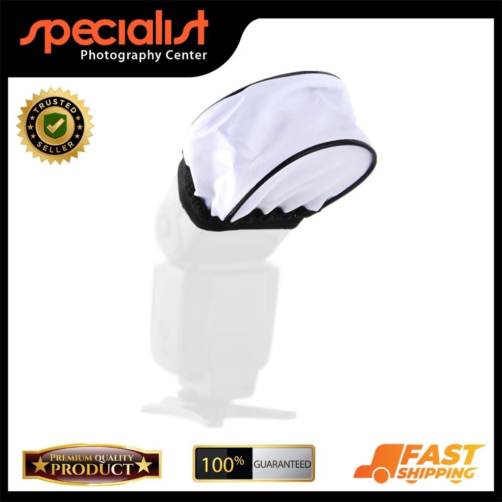 Jual Universal Bounce Diffuser Softbox Flash | Shopee Indonesia