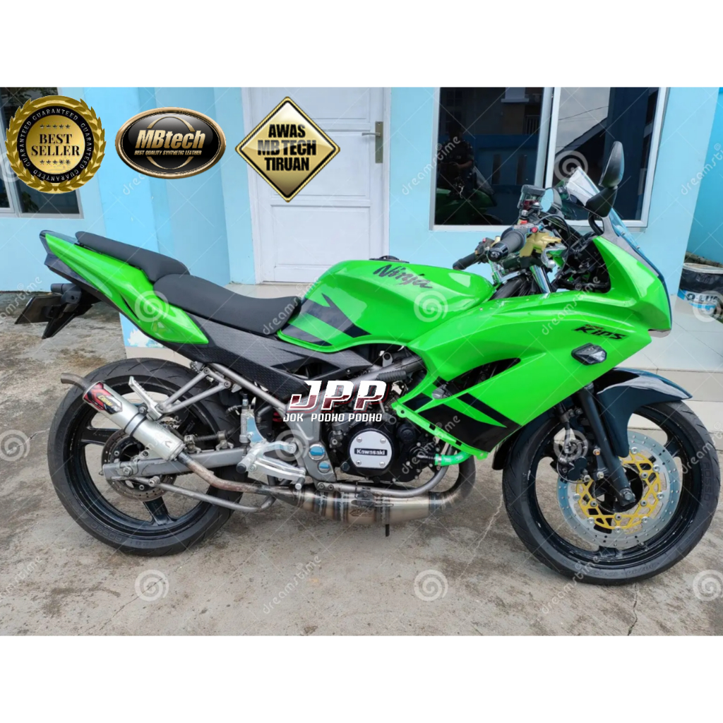 Jual BUNGKUS JOK NINJA RR NEW/OLD kulit jok motor kawasaki ninja RRnew ...