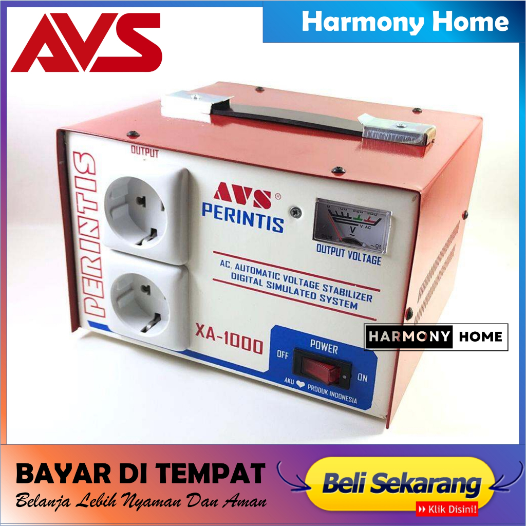 Jual Stabilizer AVS Xa-1000Watt/500watt Stavol Automatic Voltage | Shopee Indonesia