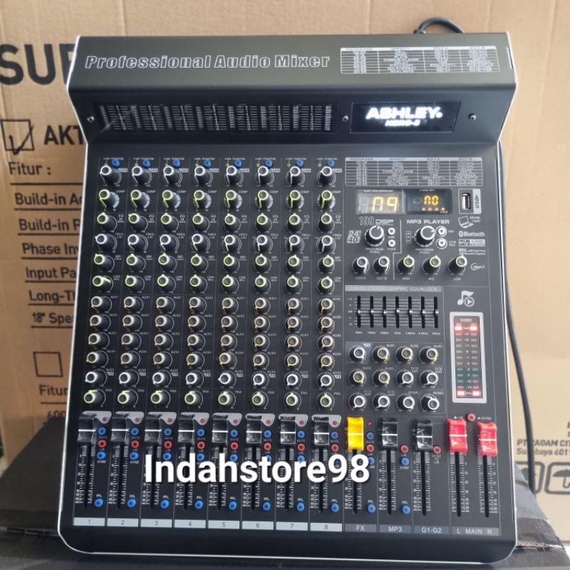 Jual Mixer Ashley Hero 8 Profesional Mixer Ashley 8 Channel 199Dsp ...