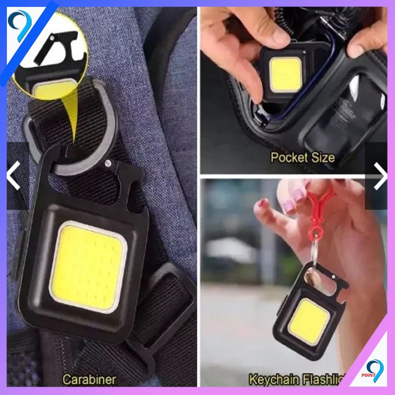 Jual KEYCHAIN LIGHT Lampu Senter mini LED Tahan Air Keychain Gantungan ...