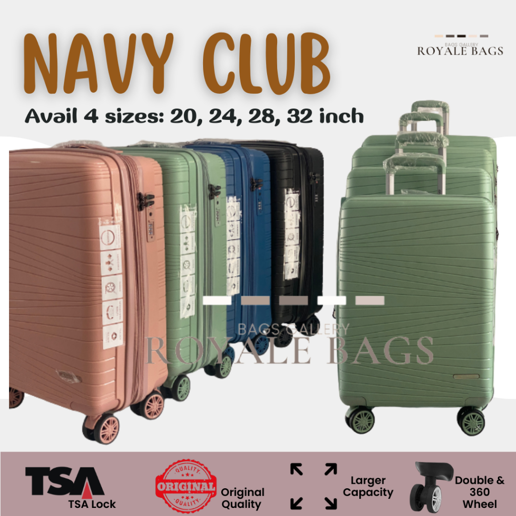 Jual Navy Club Delta / Alcott Series 3972 Tas Koper 20 inch / 24 inch ...