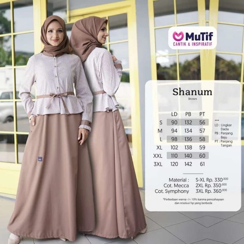 Jual GAMIS MUTIF SHANUM PROMO ready toko | Shopee Indonesia