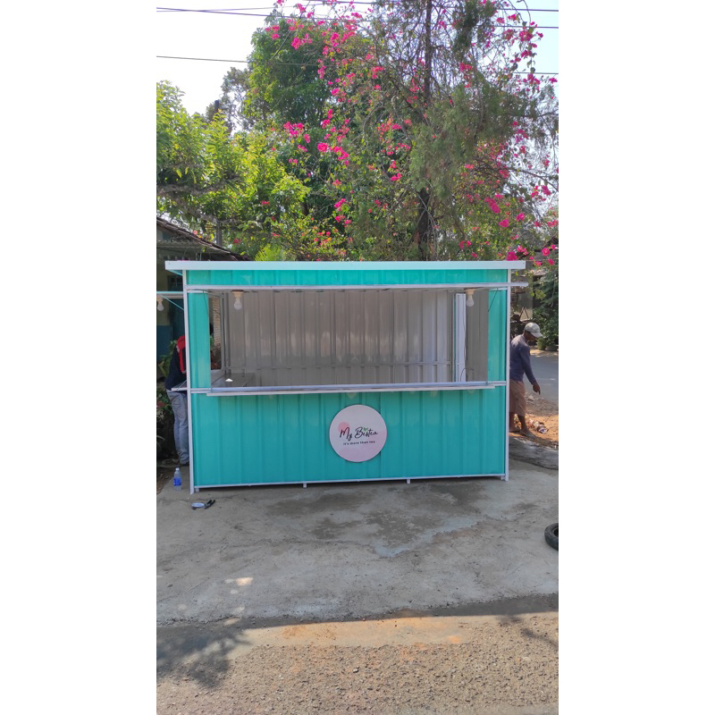 Jual Gerobak Usaha Murah Ukuran 300x200x200 / Booth Kontainer PROMO ...