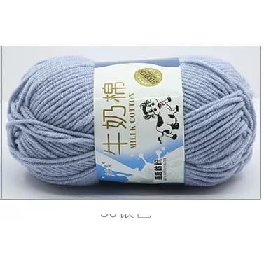 Jual Benang Rajut Milk Catton 5Ply 1-50 Warna /Benang Rajut Katun Susu ...