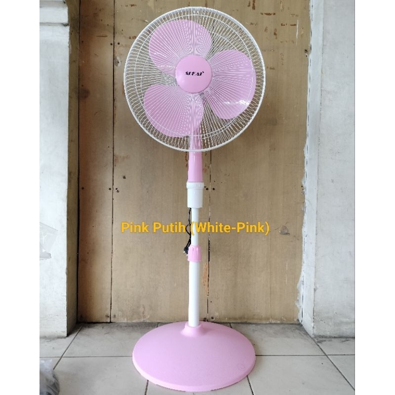 Jual Kipas Angin Pink 16 Inch Sekai SFN-1609 Stand Fan Kipas Angin ...