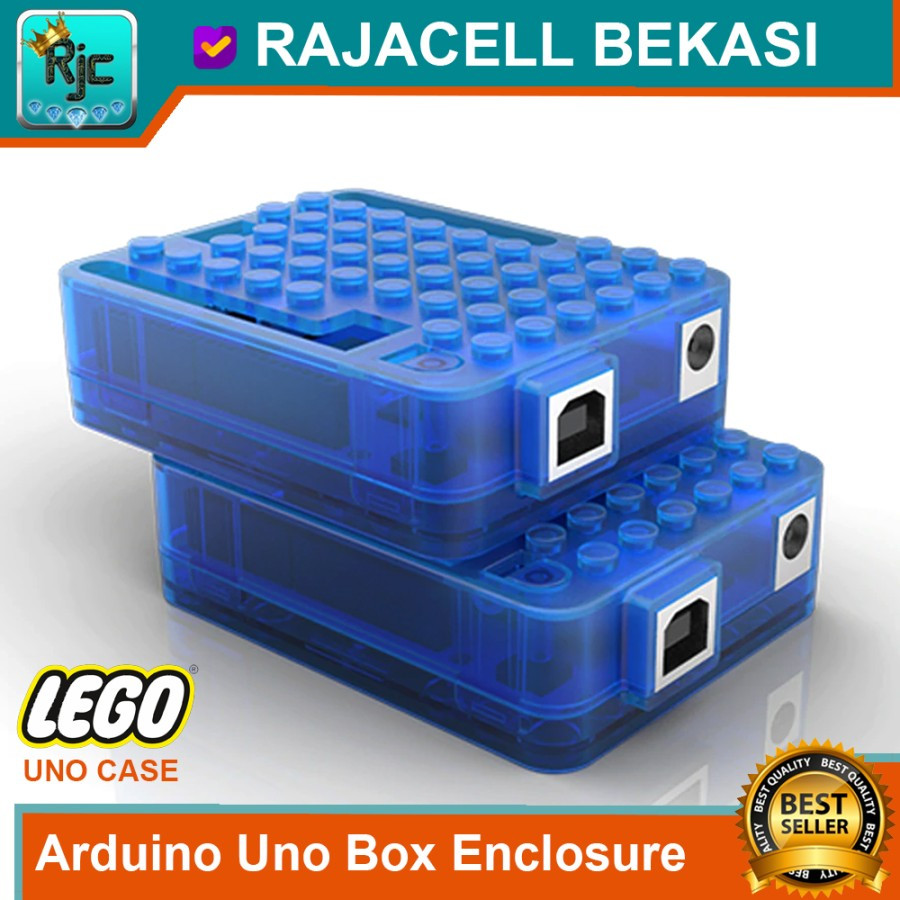 Jual LEGO Box Arduino Uno R3 ABS Case Enclosure Warna Biru Import | Shopee Indonesia