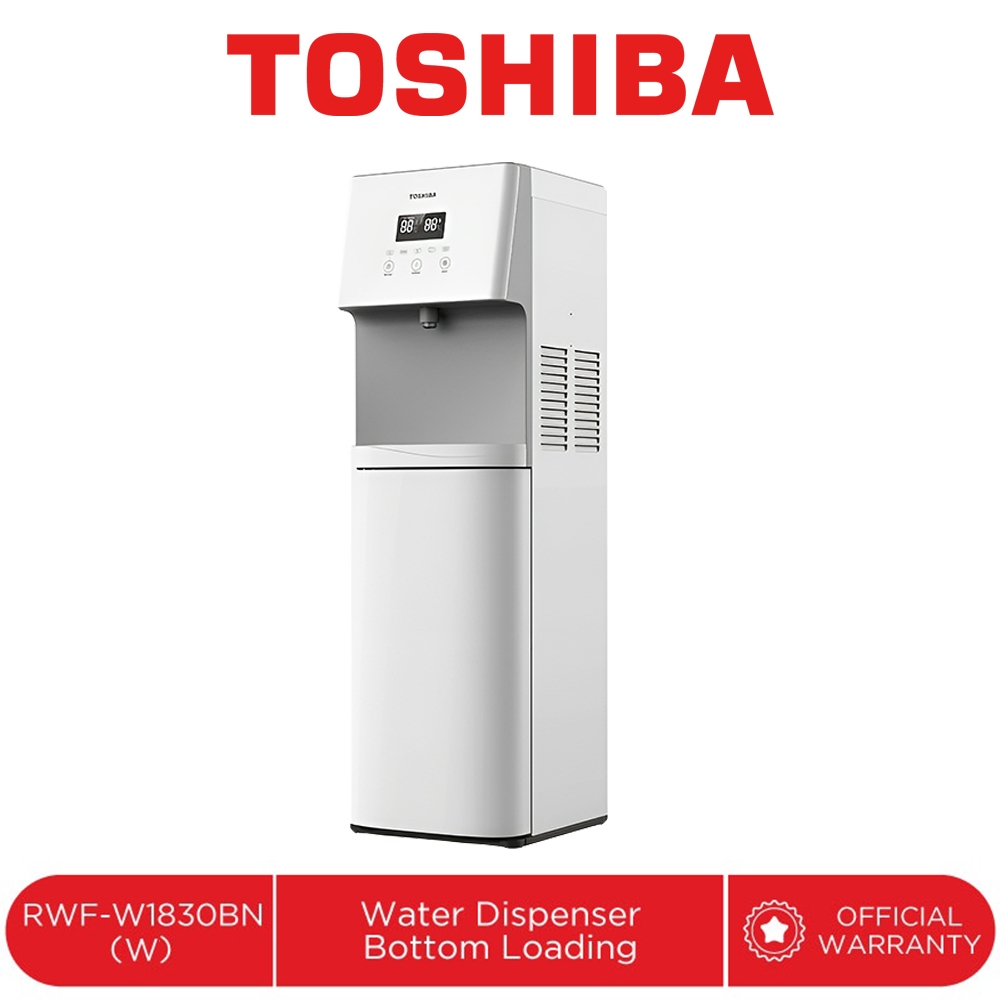 Jual Toshiba Dispenser Galon Bawah RWF-W1830BN(W) Bottom Loading Compressor | Shopee Indonesia