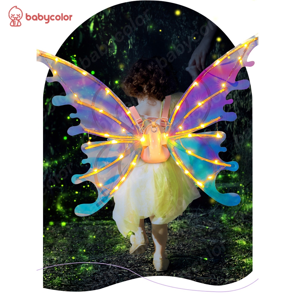 Jual Babycolor Mainan Sayap Kupu-Kupu Anak LED Gerak Dengan Lampu LED ...