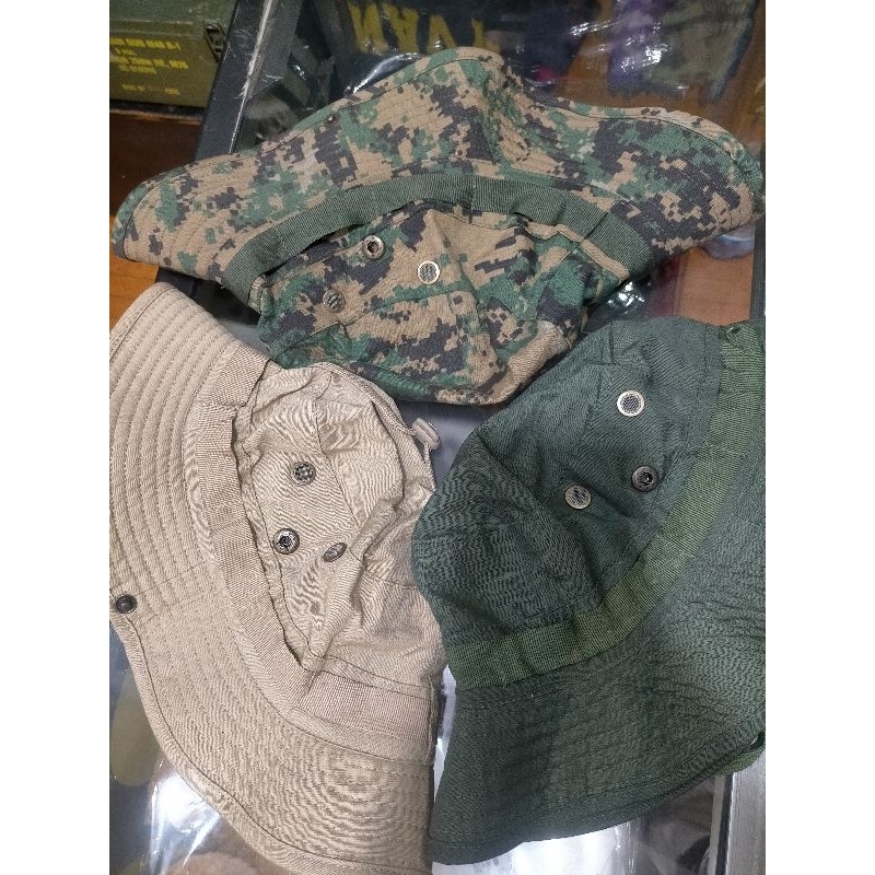 Jual Topi Rimba Jungle Hat Boonie Hat Army Hat Topi Outdoor Lapangan ...