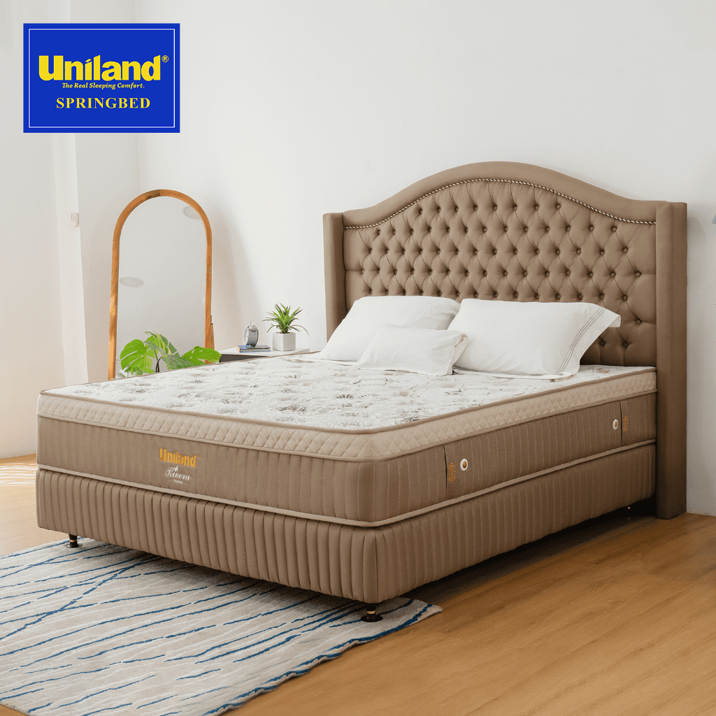 Jual Uniland Springbed Full Set 180x200 / King Size / Kasur Ukuran No ...