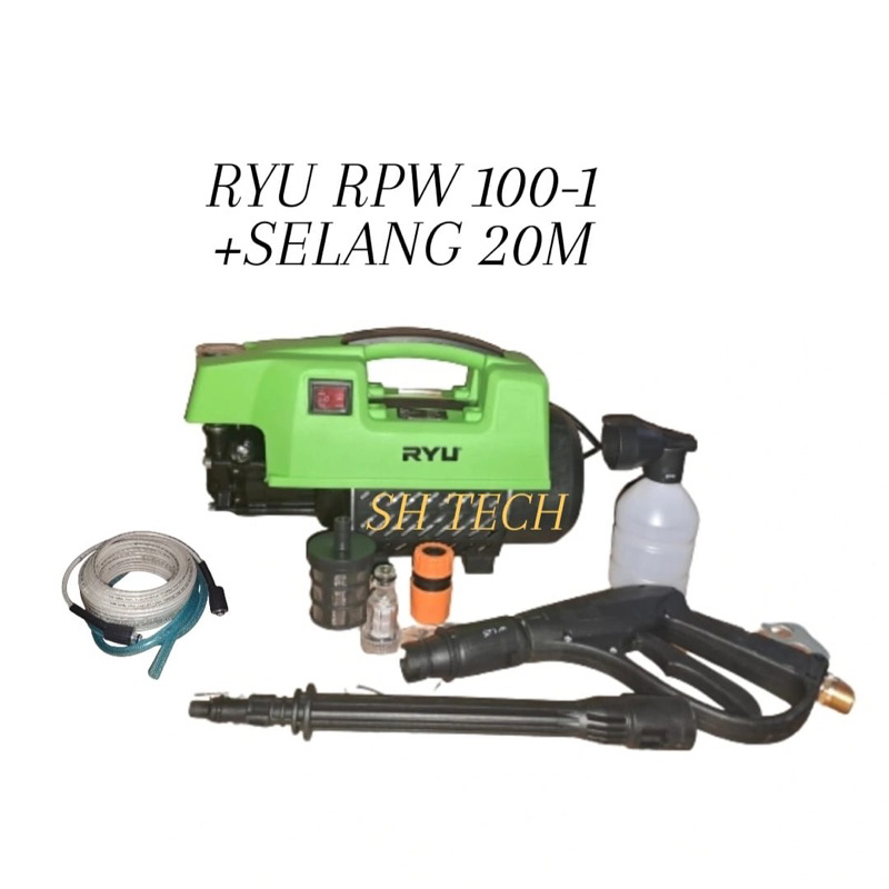 Jual JET CLEANER RYU RPW 100 RPW100 HIGH PRESSURE CLEANER MESIN STEAM ...