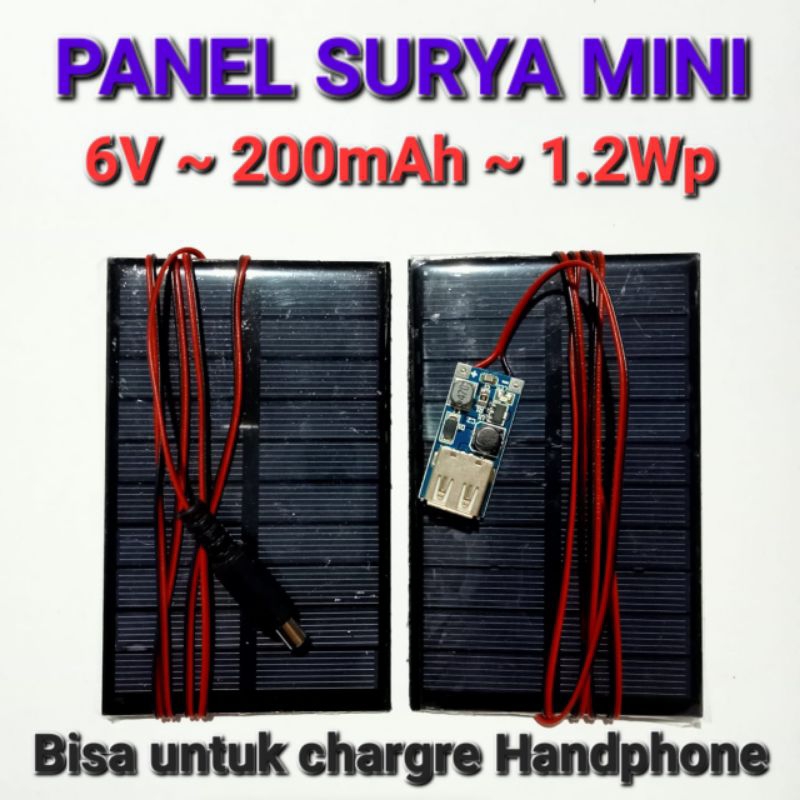 Jual Panel surya mini 1.2Wp 6V~200mAh | Shopee Indonesia
