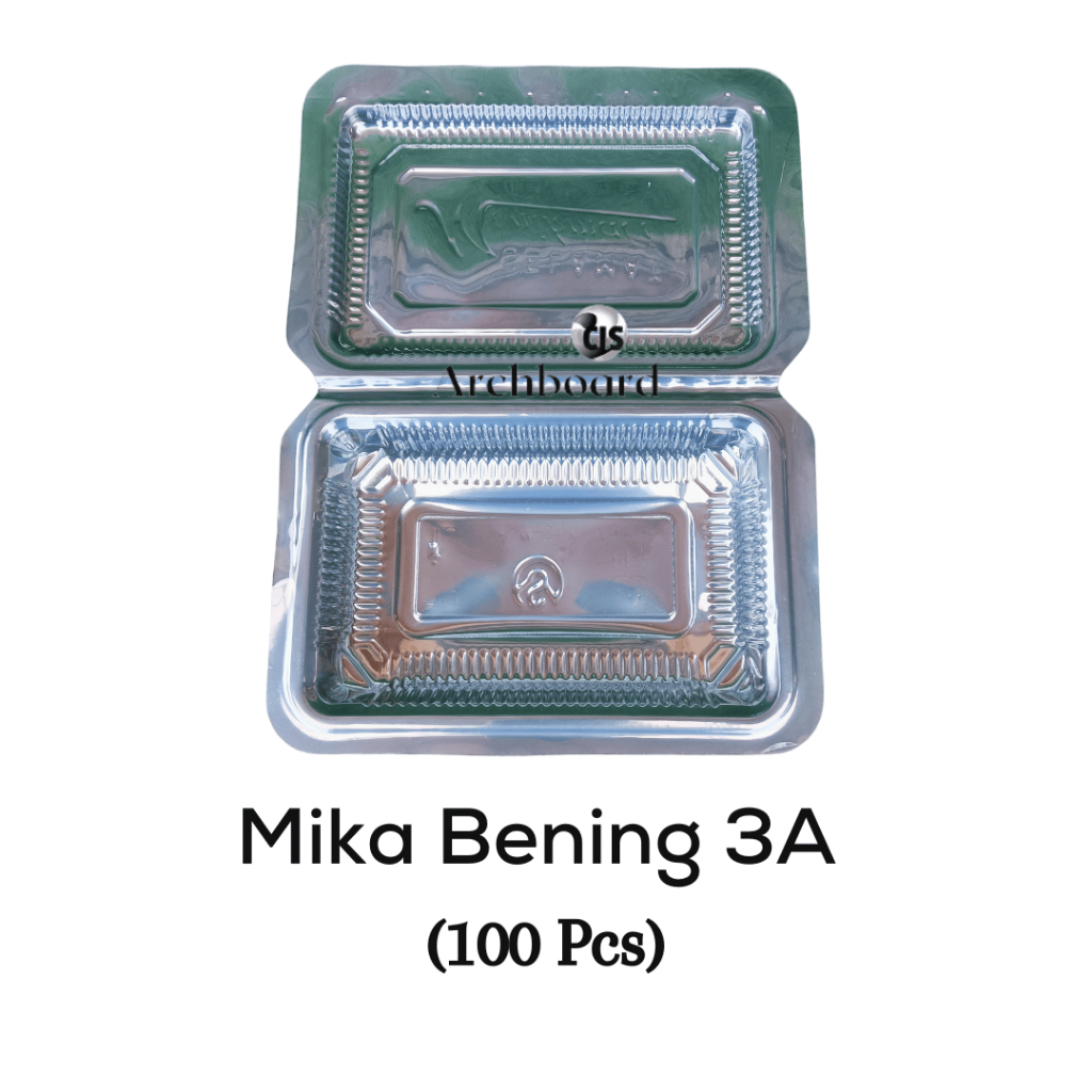 Jual Mika Bening 3A - Plastik Mika Kemasan Kue 3A ( 100 Pcs) - KSM-3XX ...