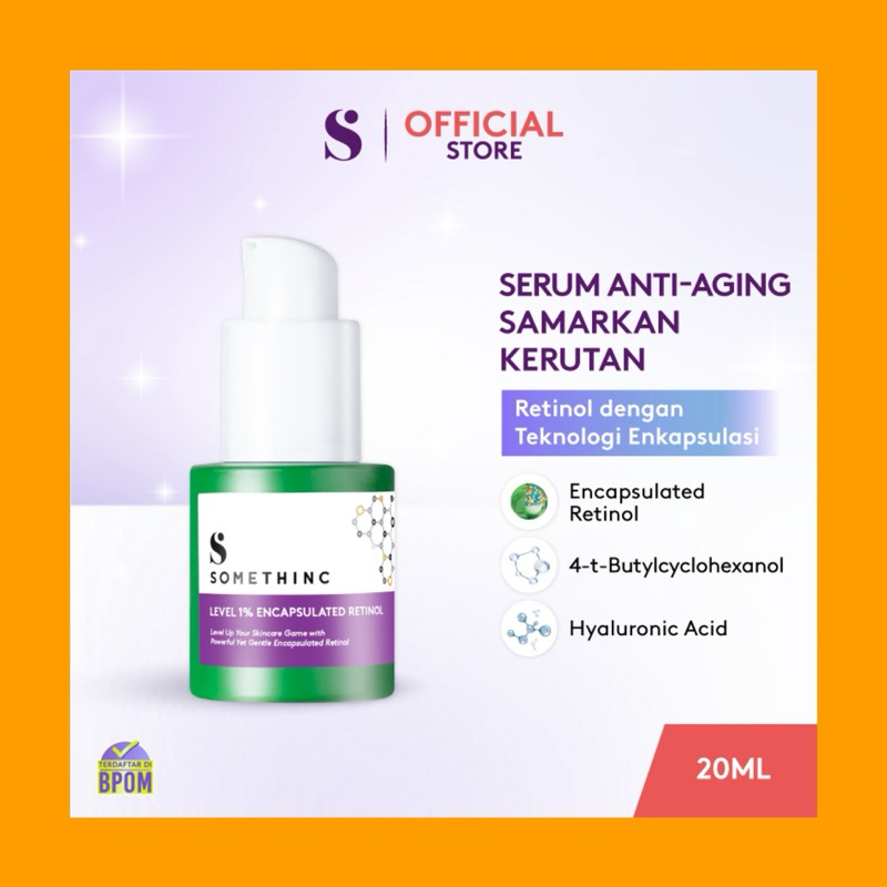 Jual SOMETHINC Level 1% Encapsulated Retinol - Serum Retinol | Shopee ... Jual SOMETHINC Level 1% Encapsulated Retinol - Serum Retinol | Shopee ...
