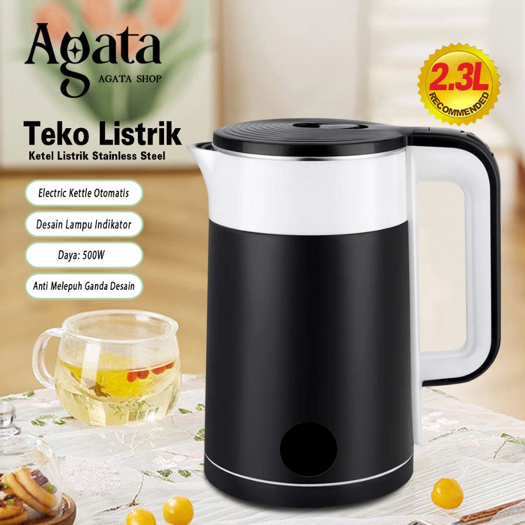 Jual Teko Listrik 2.3L Stainless Steel Electric Kettle Pemanas Air ...