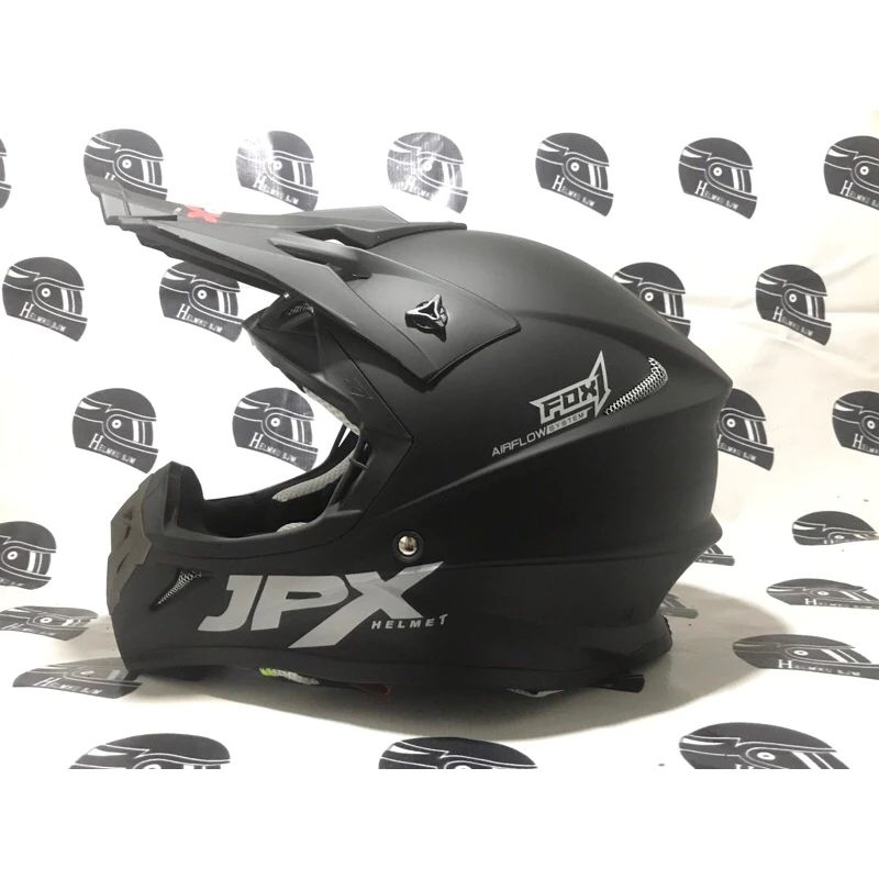 Jual Helm Cross JPX 100% Original second baru 1X pakai + Kacamata ...