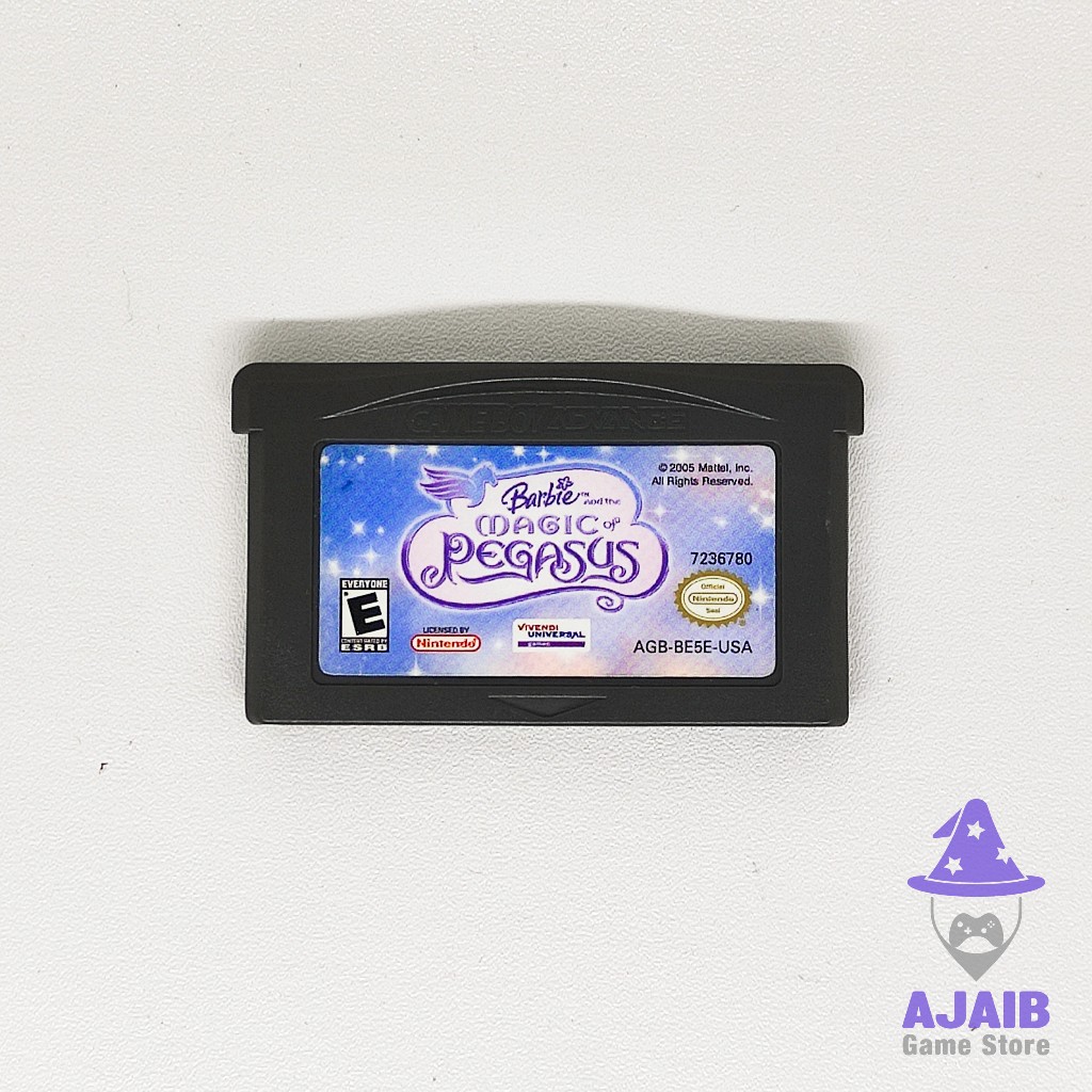 Jual Barbie and the Magic of Pegasus Nintendo Gameboy Advance GBA Game ...