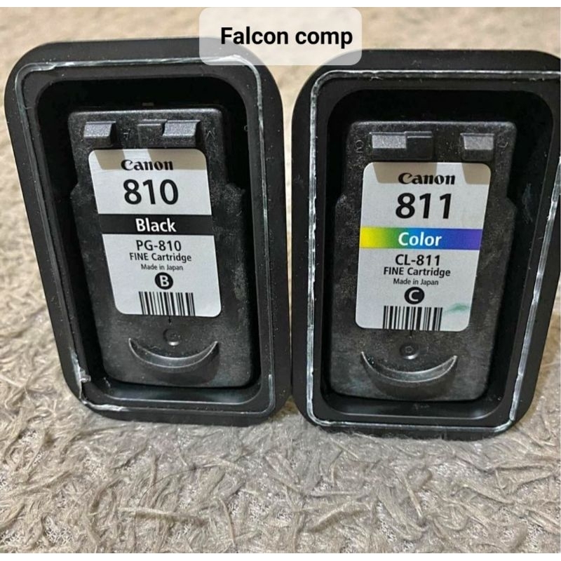 Jual TINTA CATRIDGE CANON PG-810 BLACK/CL-811 COLOR LANGSUNG PAKE SATU ...