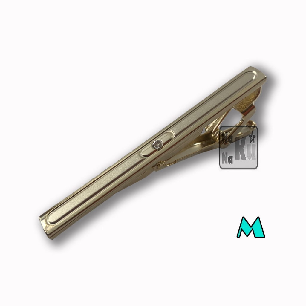 Jual Pin Dasi / Pin Tie / Penjepit Dasi Stylish Gold | Shopee Indonesia
