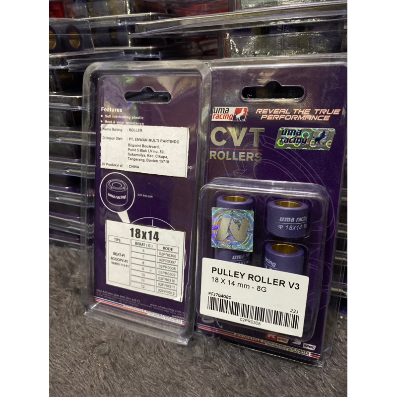 Jual Roller Roler Loler Uma Racing Honda Bead Scoopy Vario Vbelt Honda ...