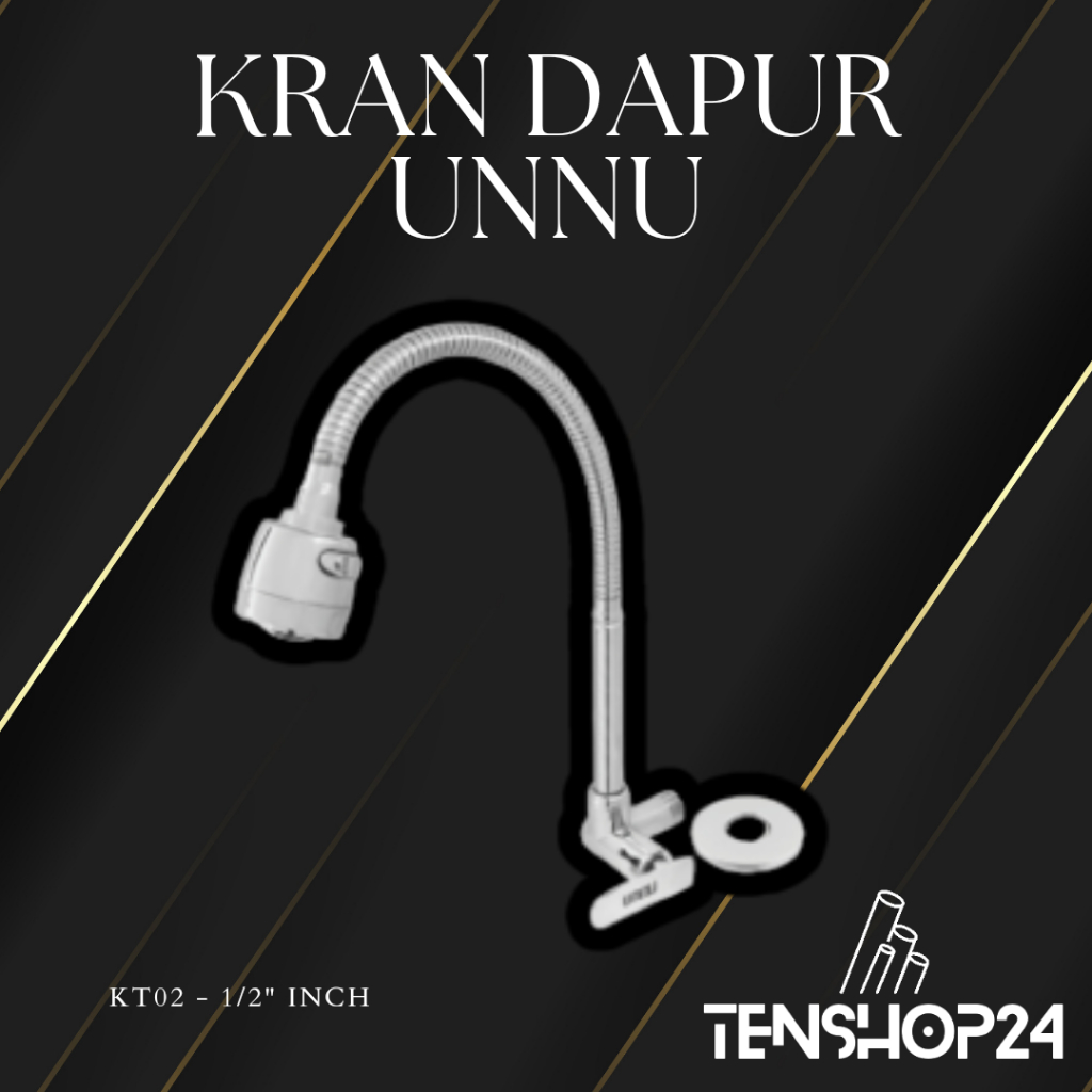 Jual UNNU Kran Dapur - KT02 1/2" Inch | Shopee Indonesia