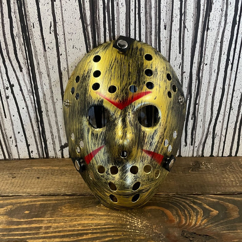 Jual TOPENG JASON GOLD DAN SILVER HALLOWEEN MASK HORROR TRAILER ...