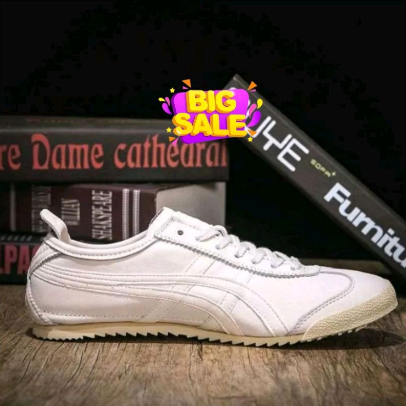 Jual Sepatu Onitsuka Tiger Mexico 66 Nippon Made Full white | Shopee Indonesia