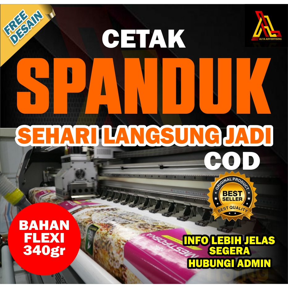 Jual TERLARIS SPANDUK CUSTOM / BANNER SPANDUK MURAH /SPANDUK KAIN ...