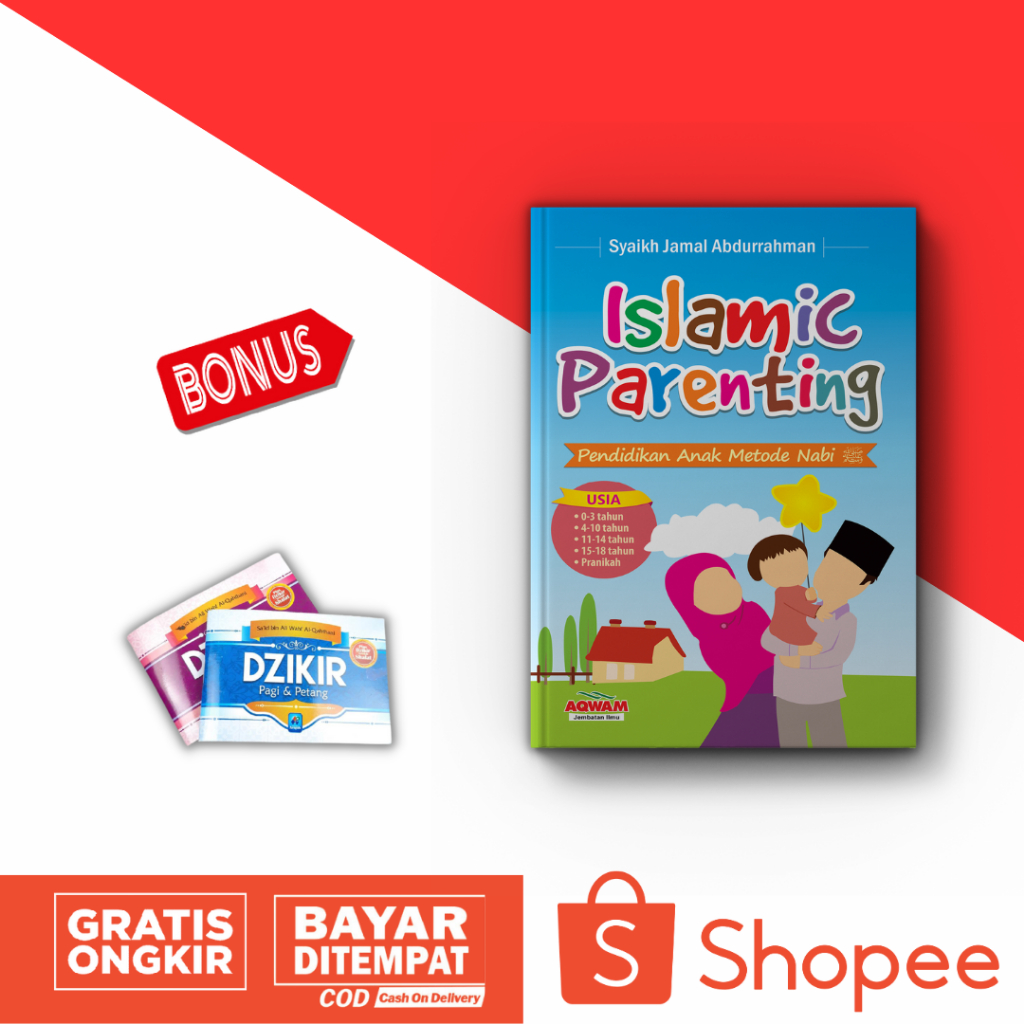 Jual BUKU ISLAMIC PARENTING - PENDIDIKAN ANAK METODE NABI HARD COVER (AQWAM) | Shopee Indonesia