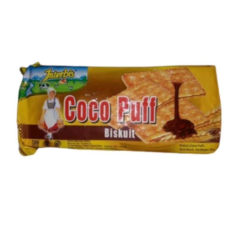 Jual INTERBIS COCO PUFF BISKUIT | Shopee Indonesia