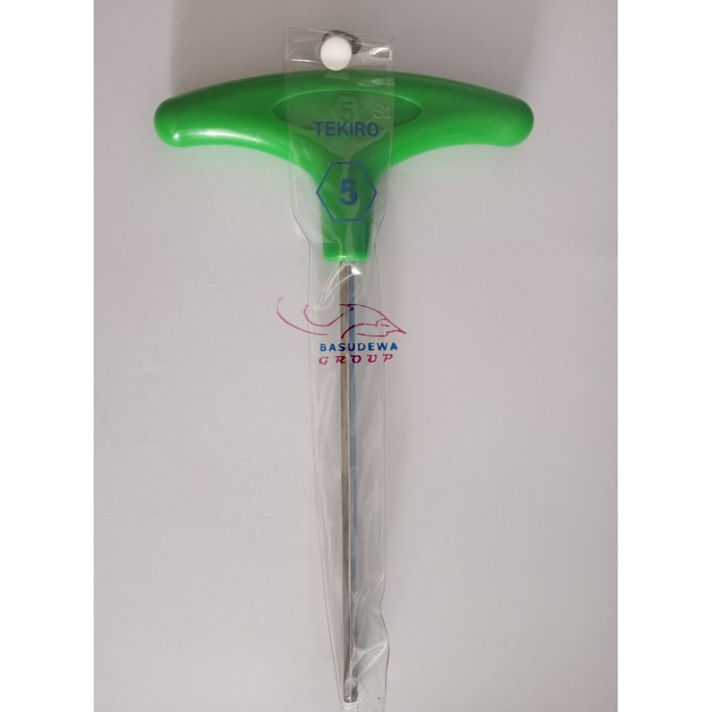 Jual TEKIRO KUNCI L MODEL T 5 MM / T SHAPE HEX KEY 5 MM | Shopee Indonesia