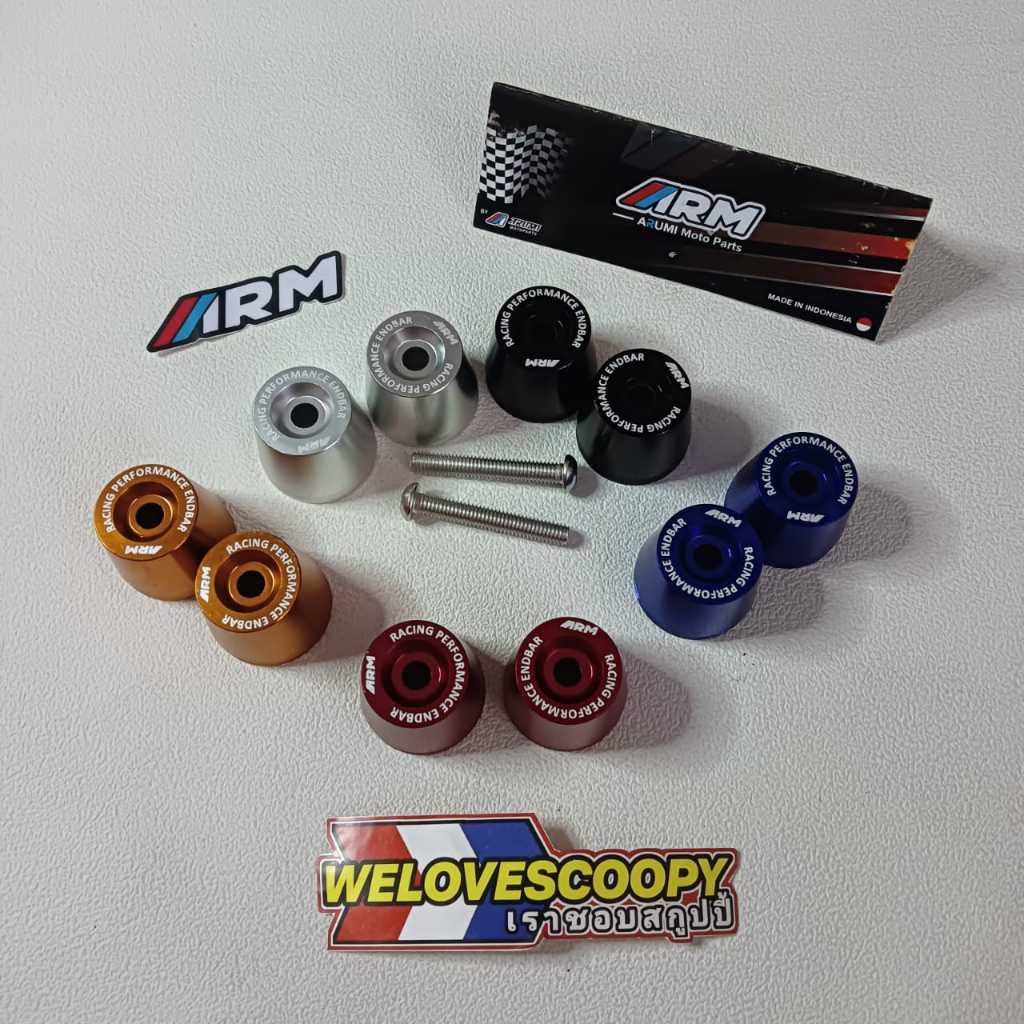 Jual JALU STANG BEAT DELUXE DAN VARIO 160 FULL CNC ARM ARUMI BAR END ...