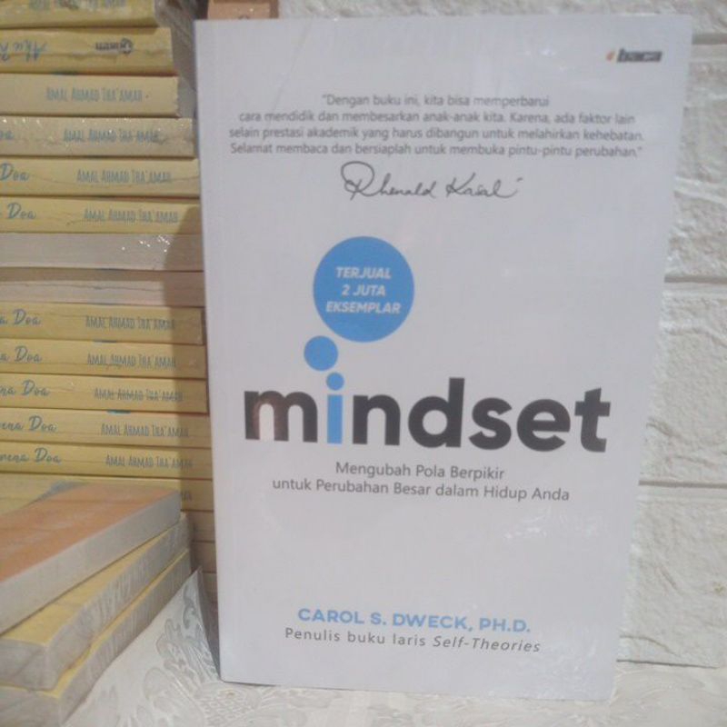 Jual BUKU MINDSET MENGUBAH POLA BERPIKIR, CAROL S. DWECK, PH.D ...