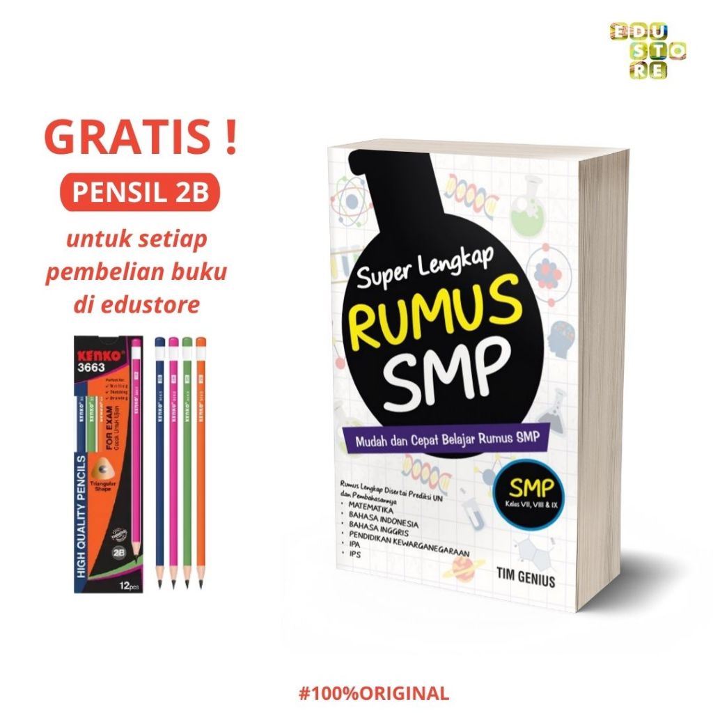 Jual BUKU SMP/MTS / SUPER LENGKAP RUMUS SMP / ORIGINAL / BRILLIANT ...
