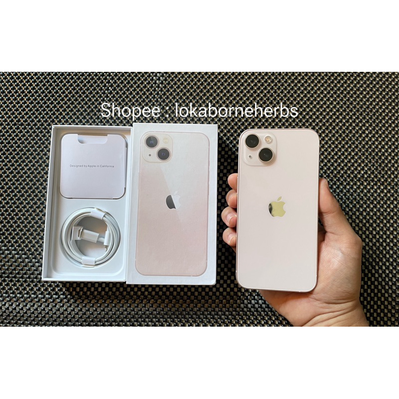 Jual iphone 13 pink 128gb beacukai setara ibox | Shopee Indonesia