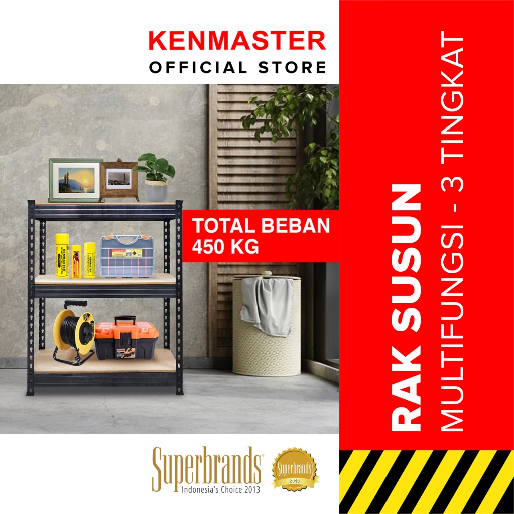 Jual Kenmaster Rak 3 Susun - Multipurpos Serbaguna - RAK030 | Shopee ...