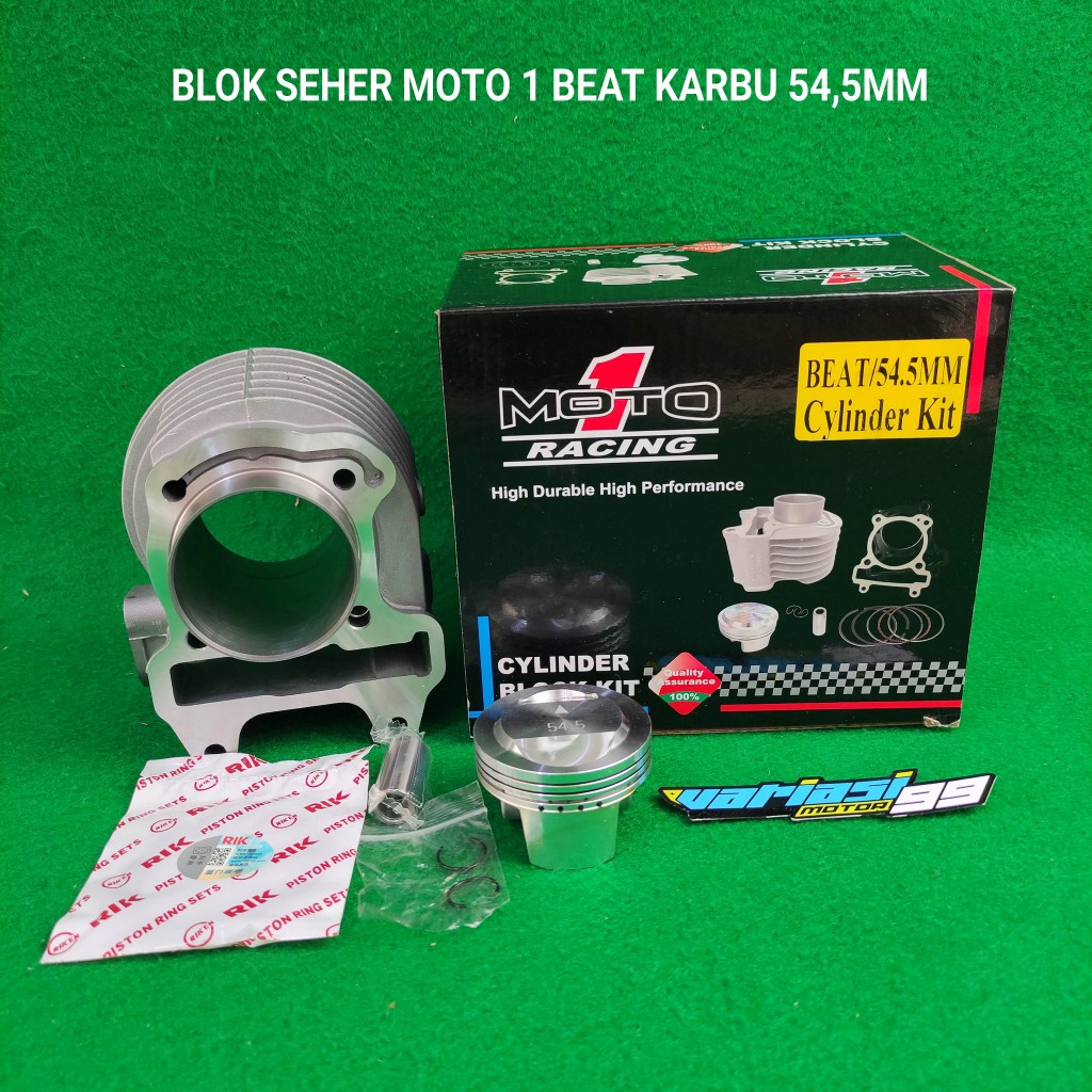Jual BLOK SEHER BORING BORE UP MOTO 1 BEAT SCOOPY KARBU BEAT KARBU SCOOPY KARBU 54,5MM | Shopee ...