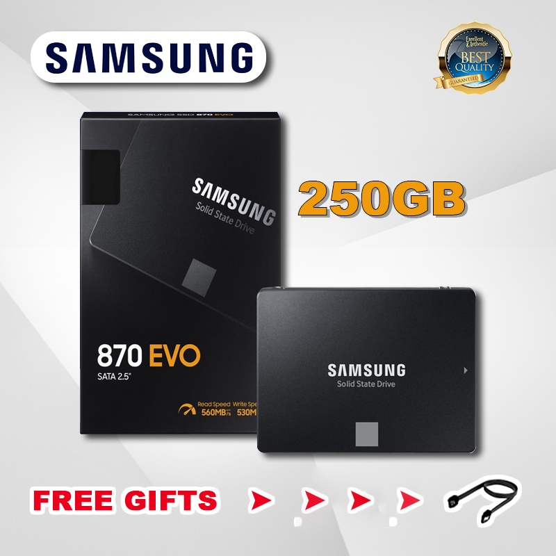 Jual Samsung SSD 870 EVO 2.5" SATA3 Internal 250GB | Shopee Indonesia