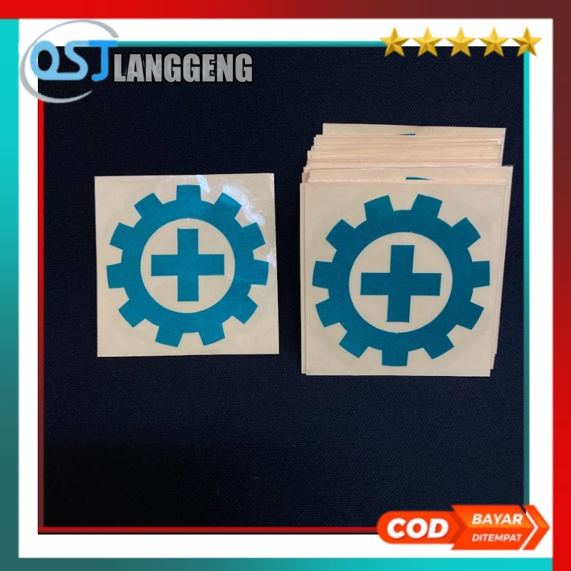 Jual Stiker Logo K3 Helm Safety Proyek Sticker Cutting Safety First ...