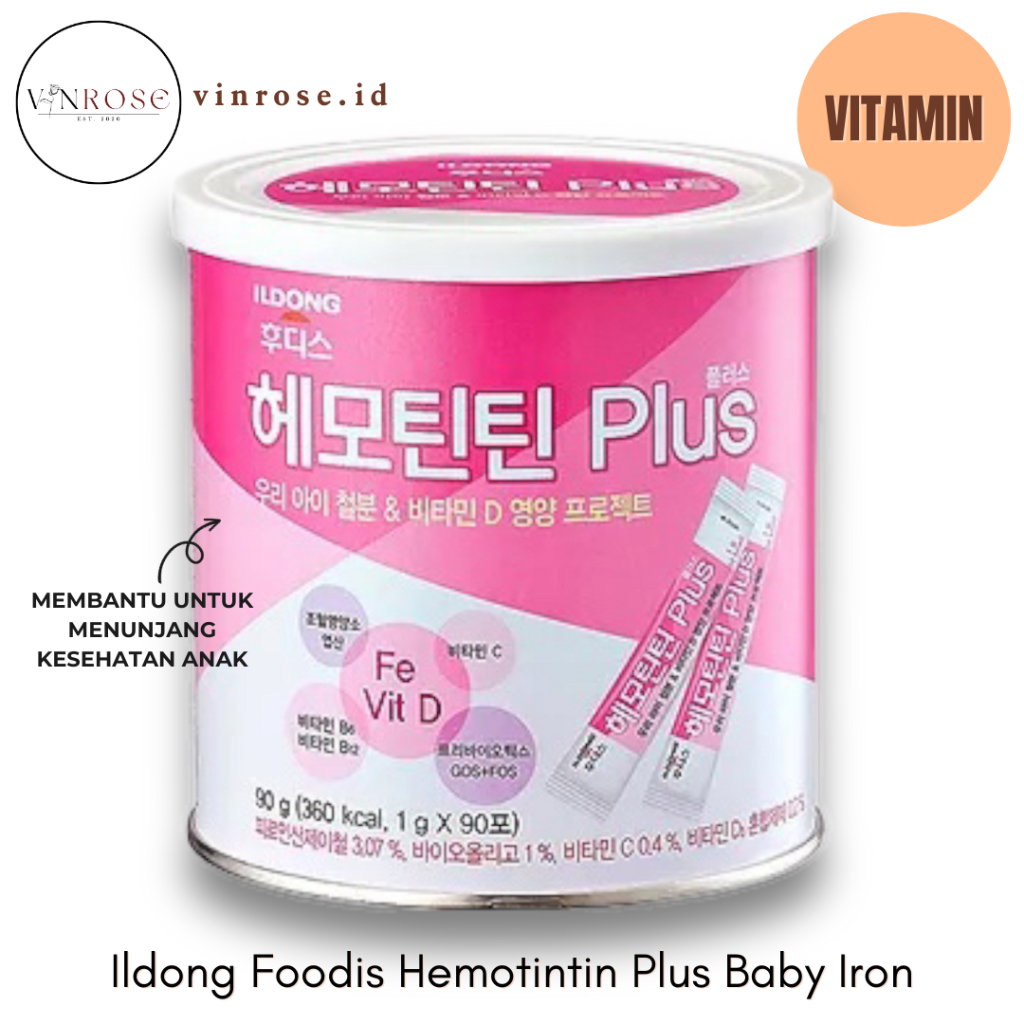 Jual Ildong Foodis Hemotintin Plus Baby Iron/ Probiotik Korea | Shopee ...