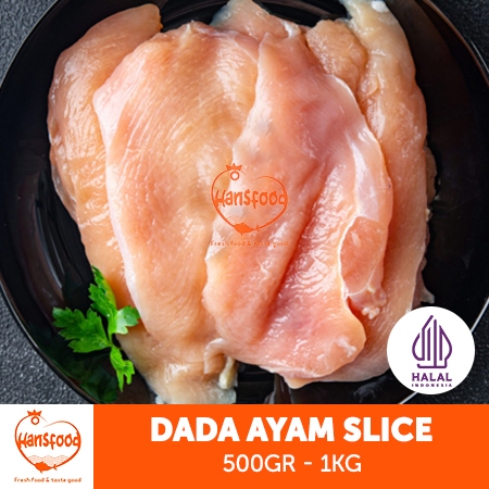 Jual Dada Ayam Slice Fresh/Frozen 500gr-1kg | Shopee Indonesia